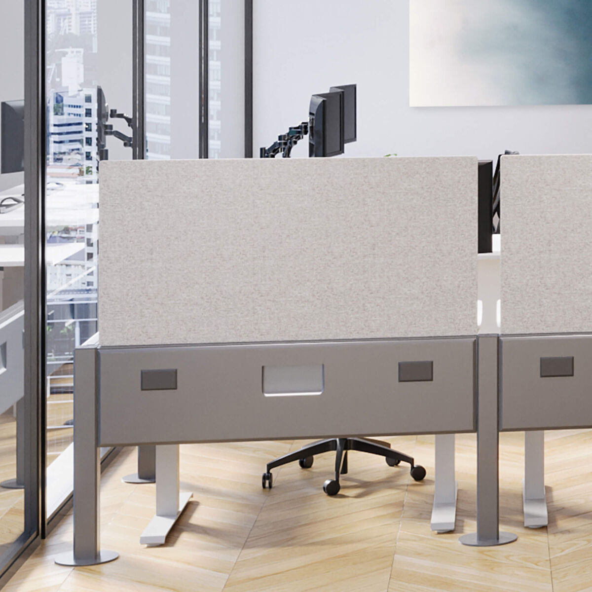 Beam Privacy Panel 48 | Desk Partition | Vari®