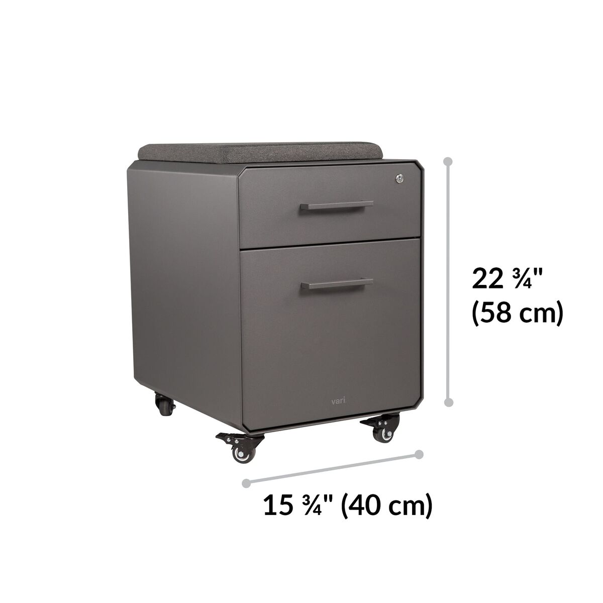 Storage Seat | Desk File Drawers and Seating | Vari®