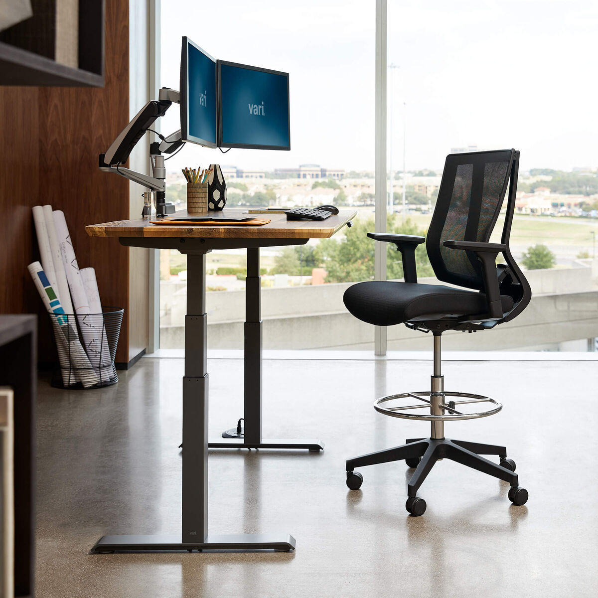 Dual-Monitor Arm | Monitor Stands | Vari®