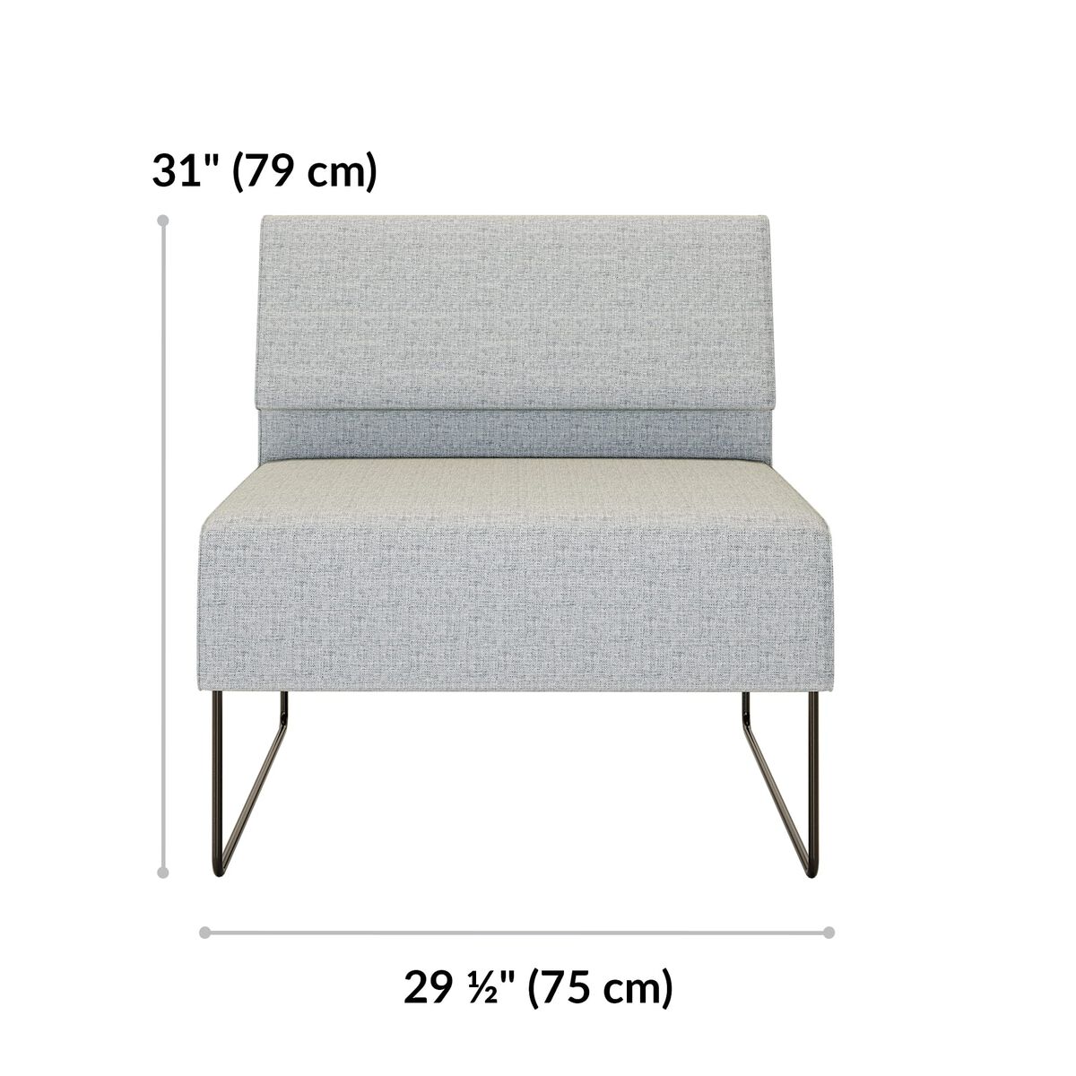 Armless Seat | Soft Seating | Vari®