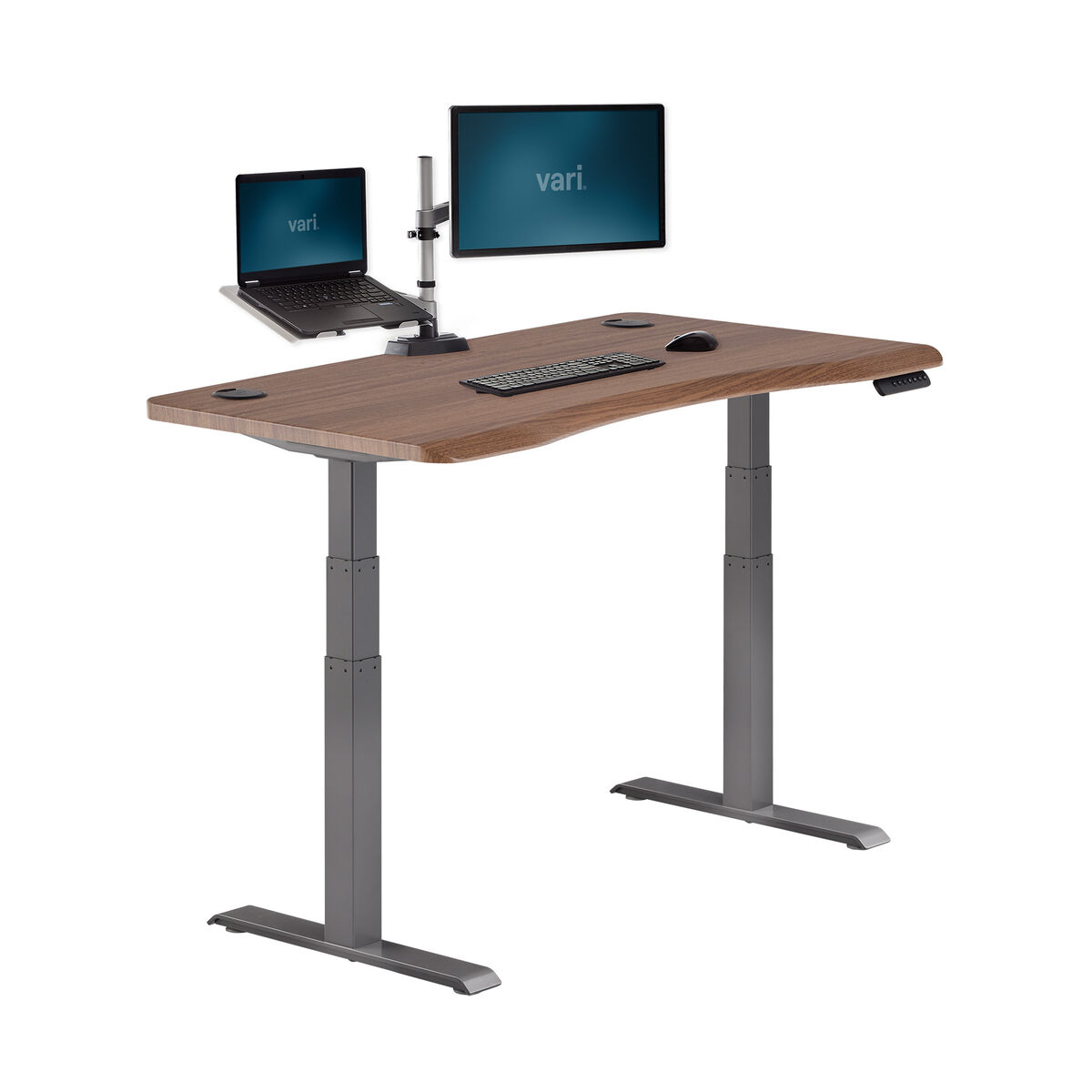 Ergo Electric Standing Desk 54x26 | Ergonomic Sit-to-stand Desk | Vari