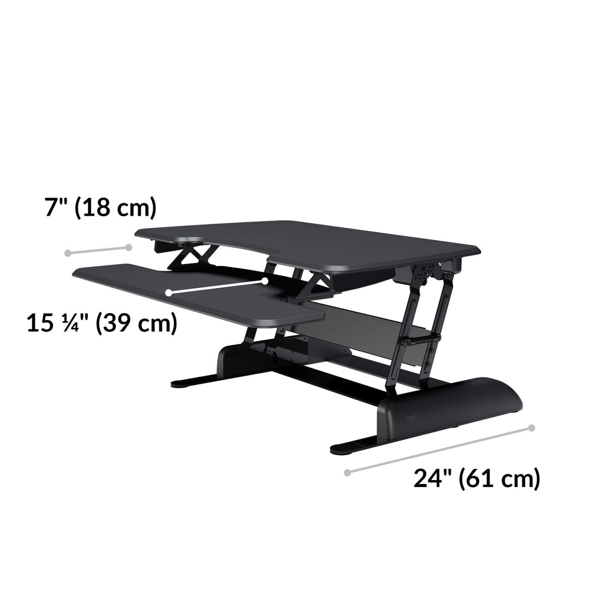 VariDesk® Essential 36 | Adjustable Height Desk Converters | Vari®