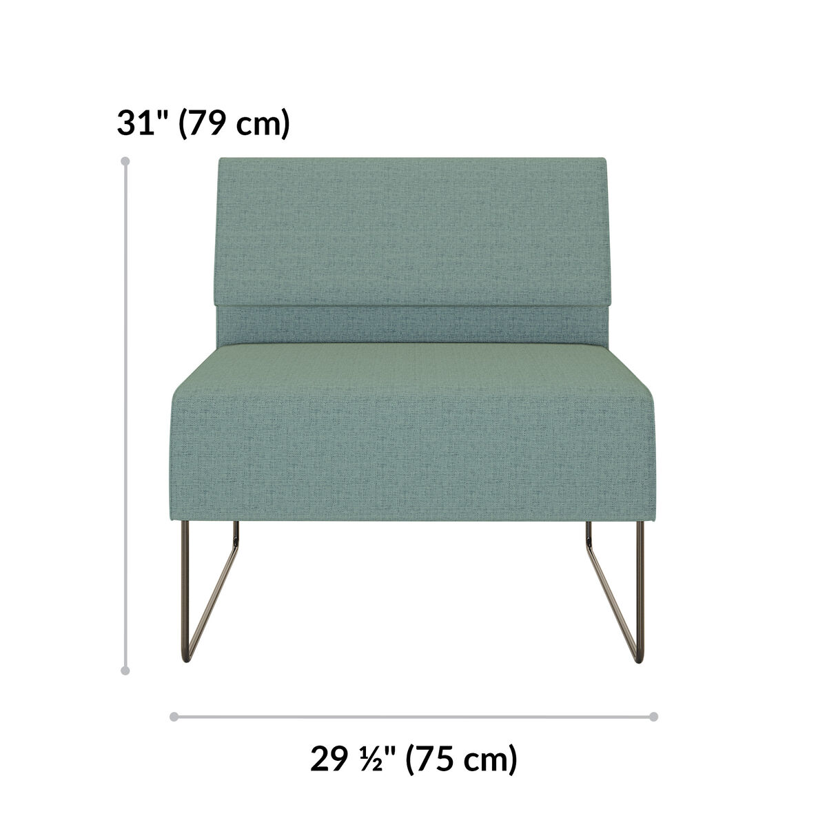Armless Seat | Soft Seating | Vari®