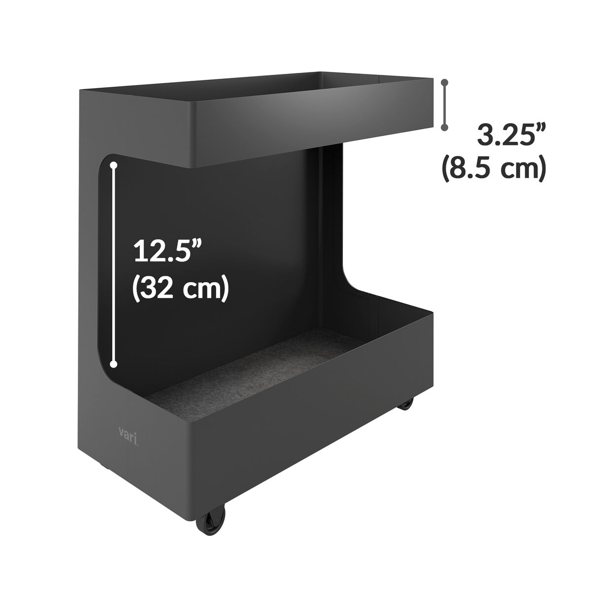 Mobile Cubby | Desk Storage Solutions | Vari