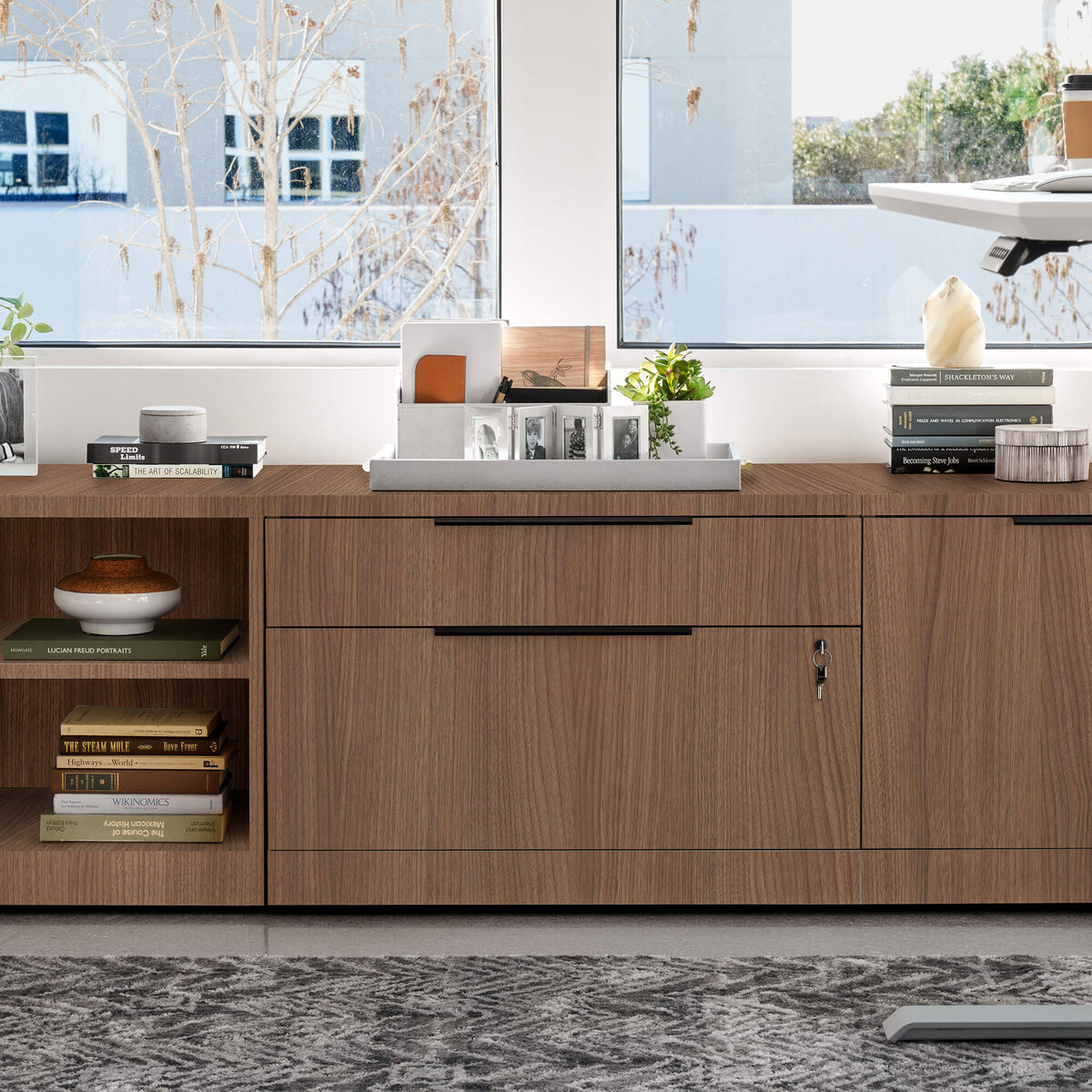 Executive Lateral File Cabinet | Sophisticated Modular Executive ...