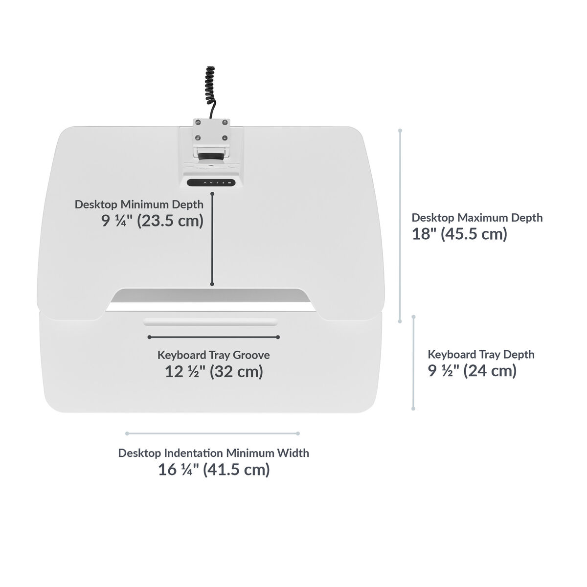 VariDesk Premier Electric Dual-Monitor | Sit-Stand Converters | Vari