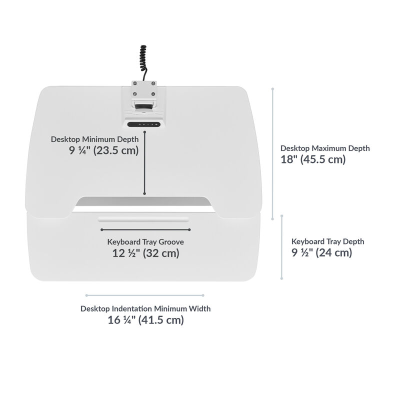 VariDesk Premier Electric Dual-Monitor | Sit-Stand Converters | Vari