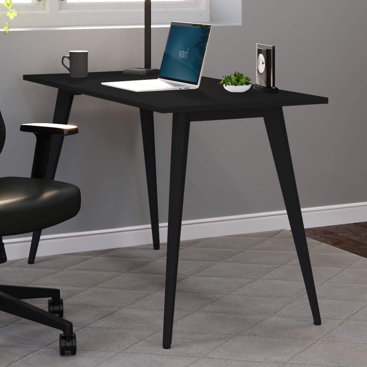 Essential Desk 48x24 Four-Leg | Fixed-Height Desks | Vari®