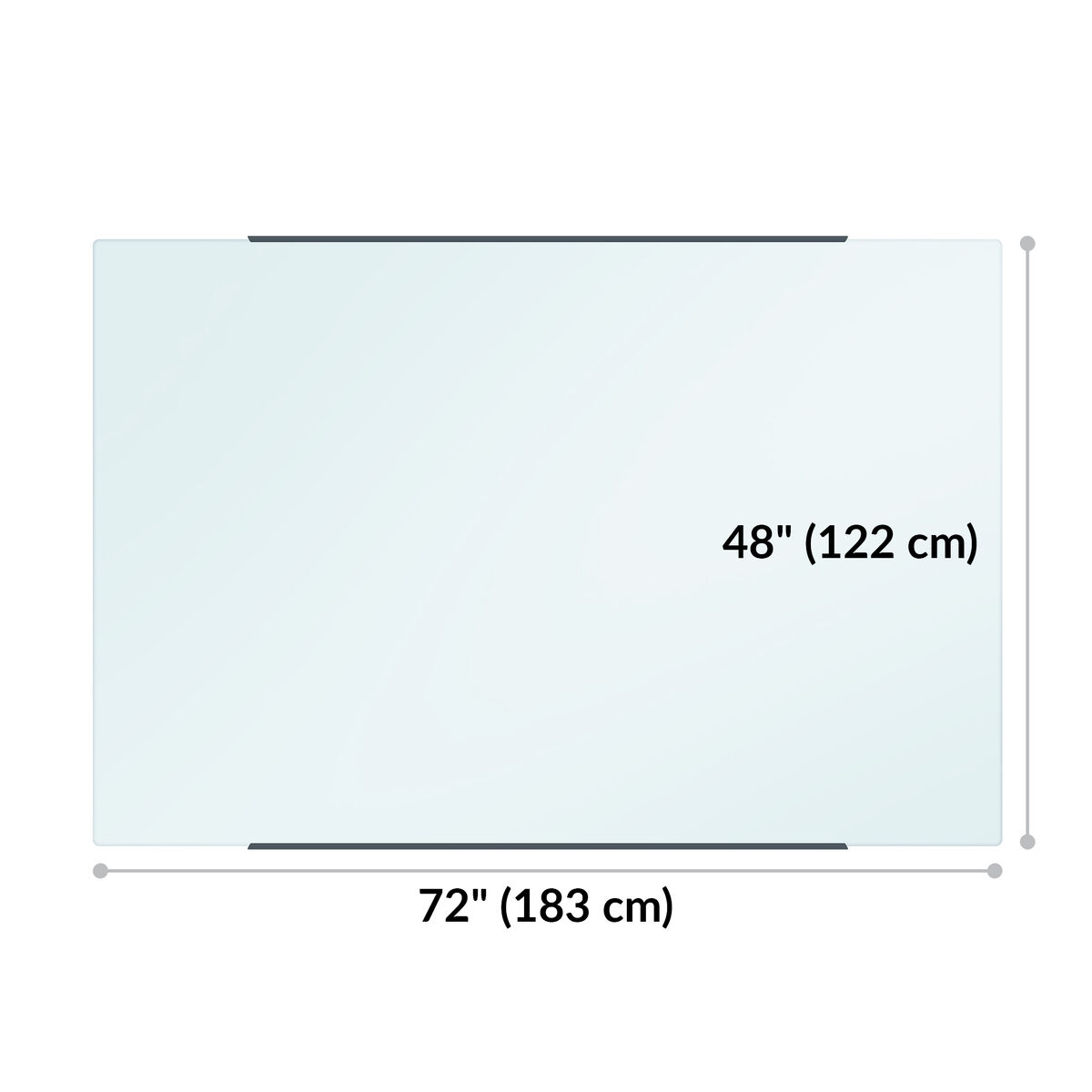 Glass Board 72x48 | Dry Erase Whiteboard | Vari®