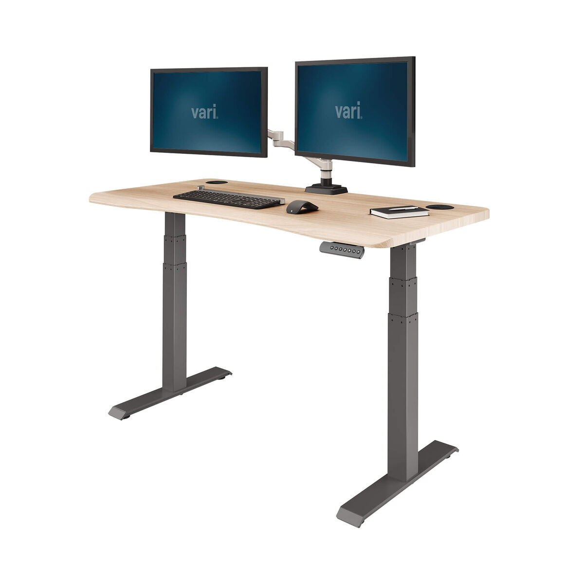 Ergo Electric Standing Desk 54x26 | Ergonomic Sit-to-stand Desk | Vari