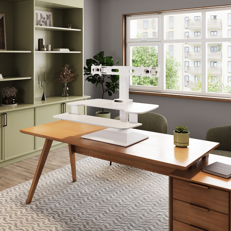 VariDesk Premier Electric Dual-Monitor | Sit-Stand Converters | Vari