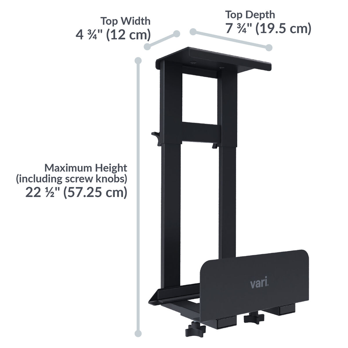 PC Desk Mount | Flexible Storage Solutions | Vari®