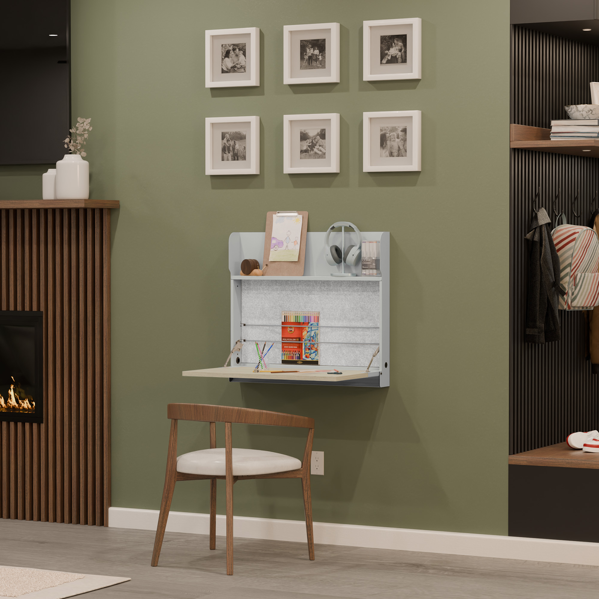 Hide-Away Desk | Fixed-Height Desks | Vari®