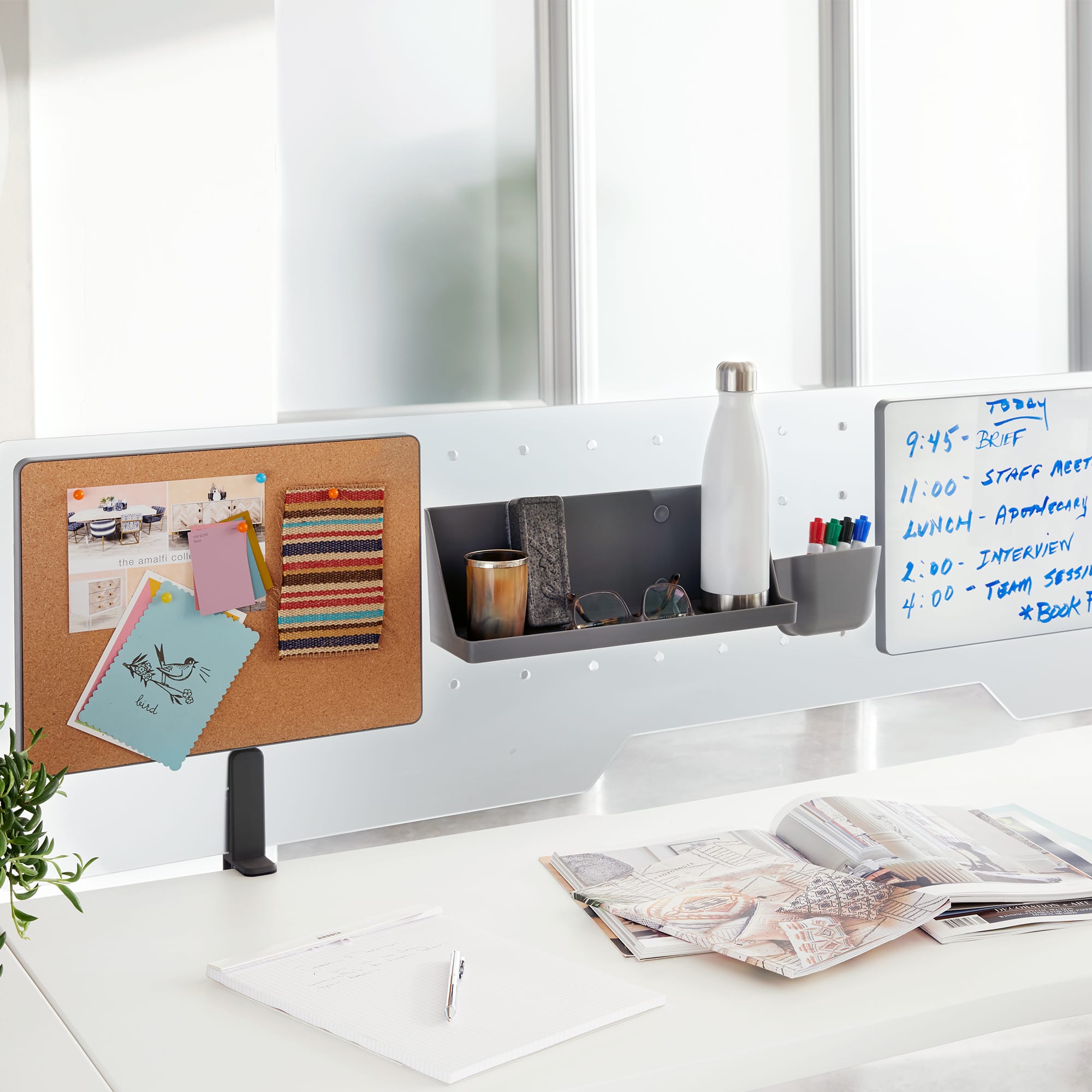 Acrylic Accessory Panel 60 | Office Desk Partition | Vari®