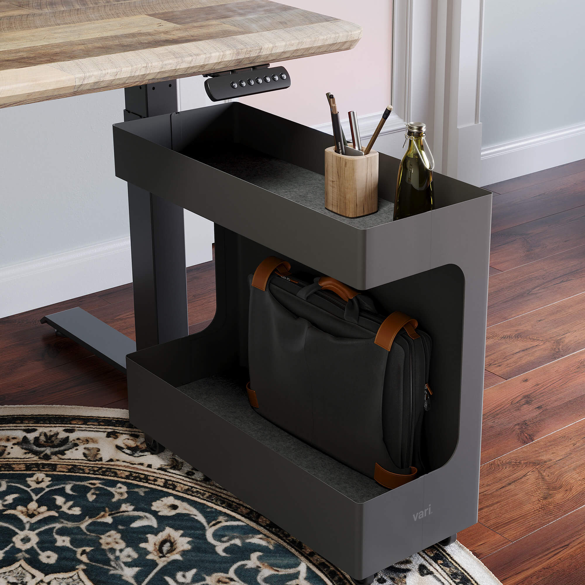 Mobile Cubby | Desk Storage Solutions | Vari