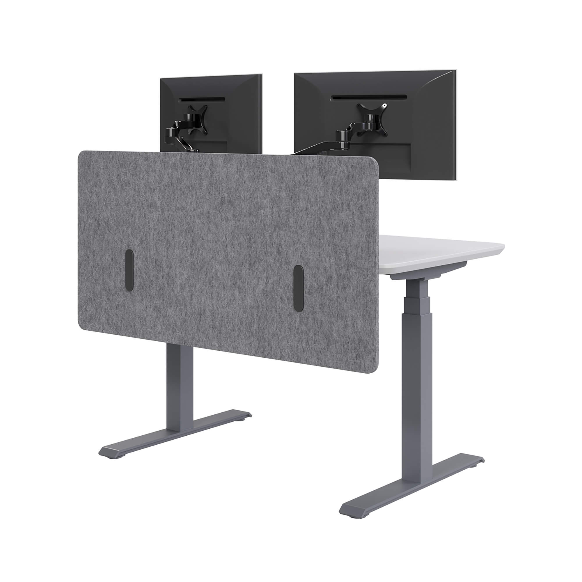 Felt Privacy + Modesty Panel 48 | Office Desk Partition | Vari®