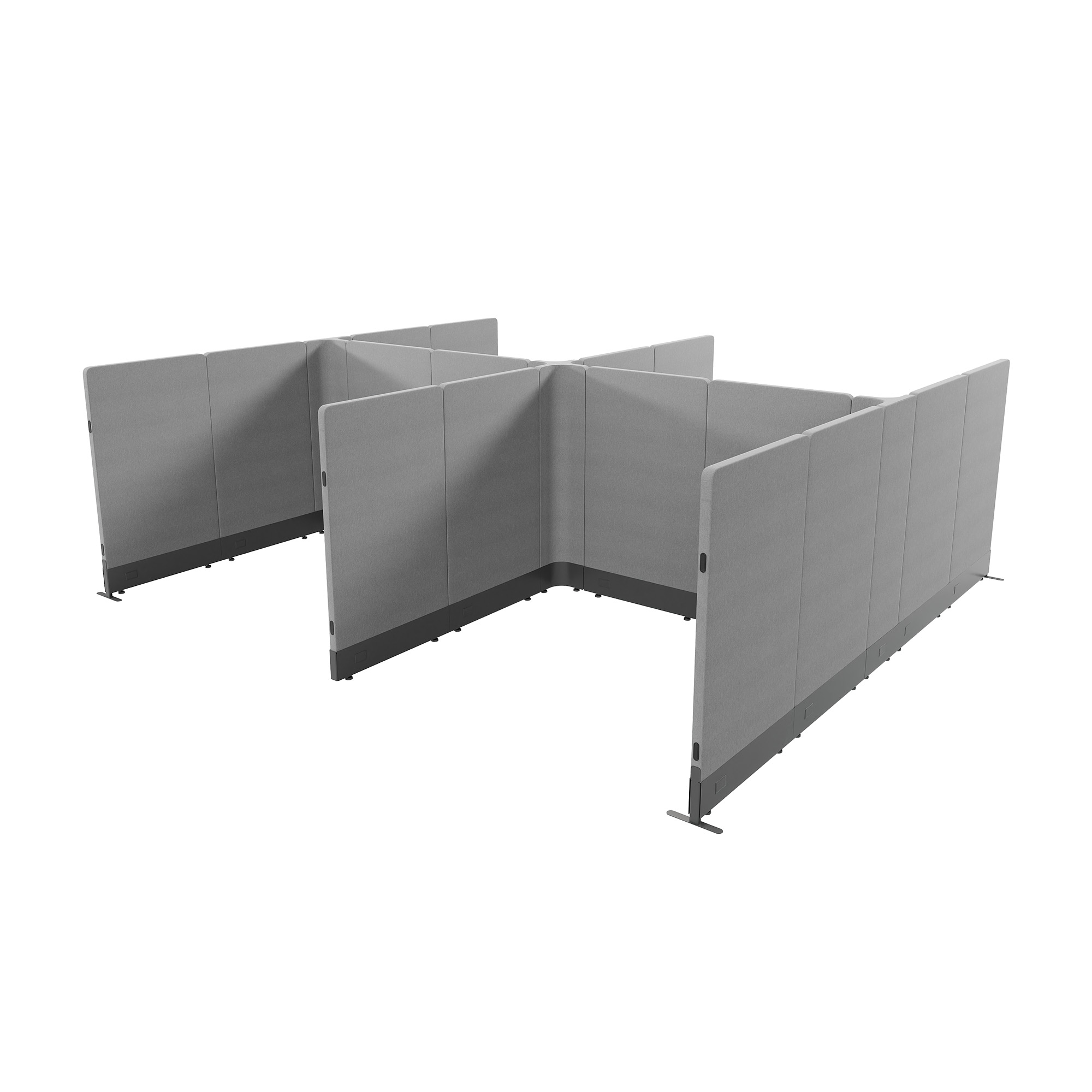 QuickFlex Cubes 4-Pack Bundle | Walls Cubicles & Partitions | Vari